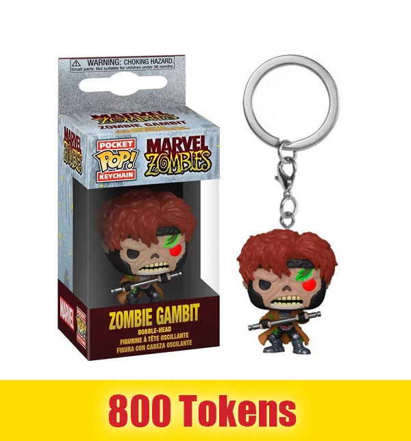 Prize: Pocket Pop Keychain Zombie Gambit (Marvel Zombies)