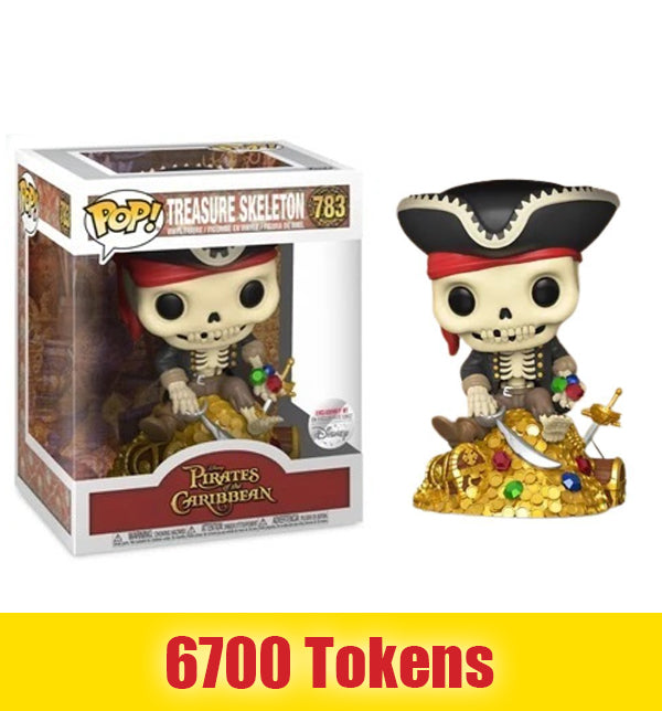 Prize: Treasure Skeleton (6-inch) 783 - Disney Parks Exclusive