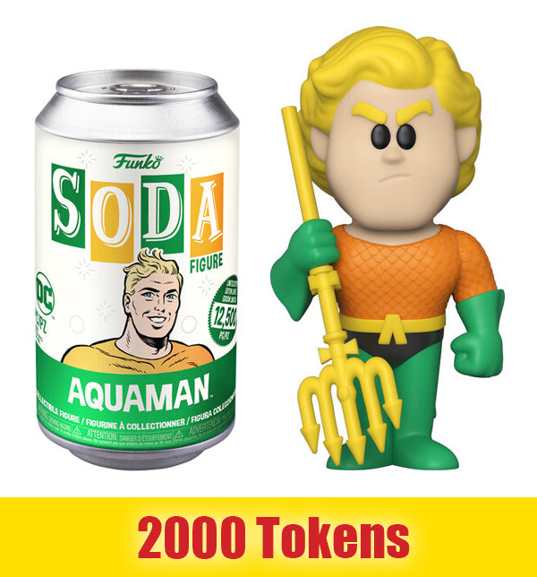 Prize: Funko Soda Aquaman (sealed) **Shot at Chase**