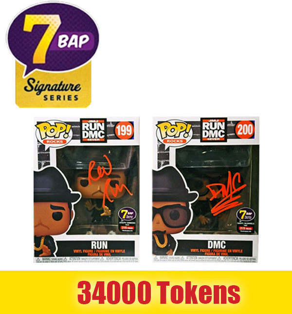 Prize: Signature Series Signed RUN DMC Pop Bundle